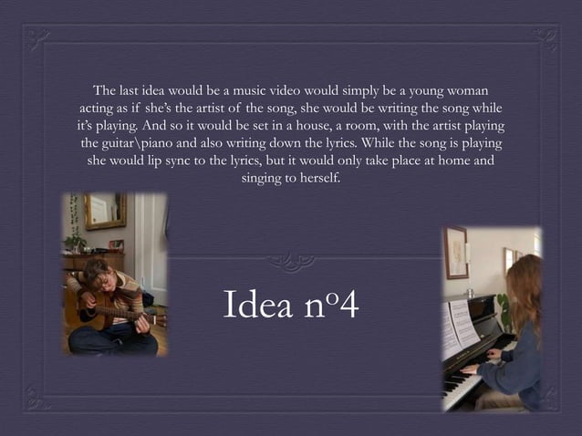 initial MV ideas final.pptx