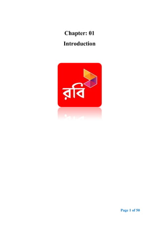 Initial part (The management functions of Robi Axiata ltd. ) | PDF | Phone Services | Home Utilities
