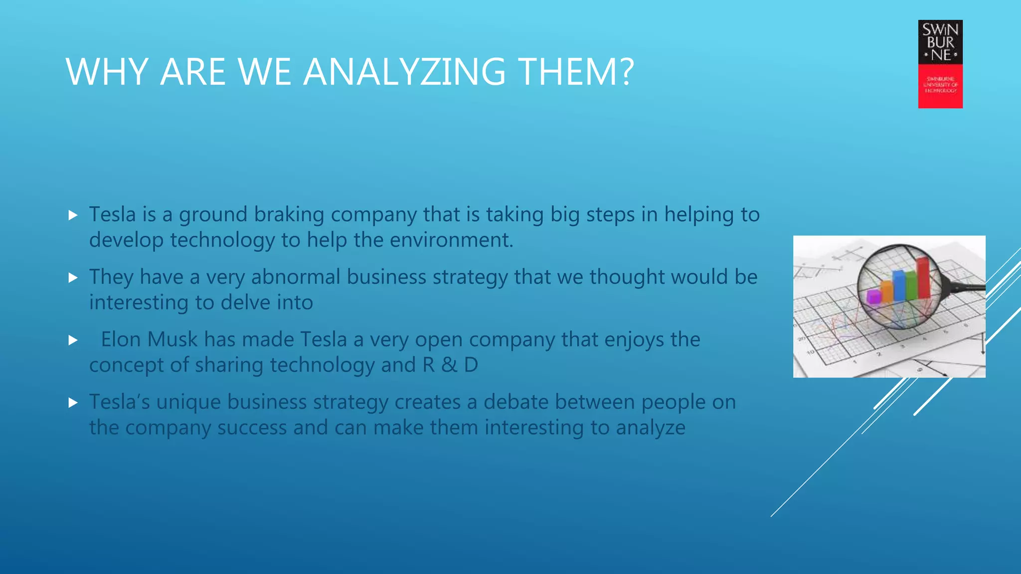 Initial presentation Tesla management project (Swinburne University) | PPT