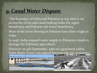 Initial problem of pakistan | PPT