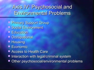 Initial psychiatric assessment | PPT