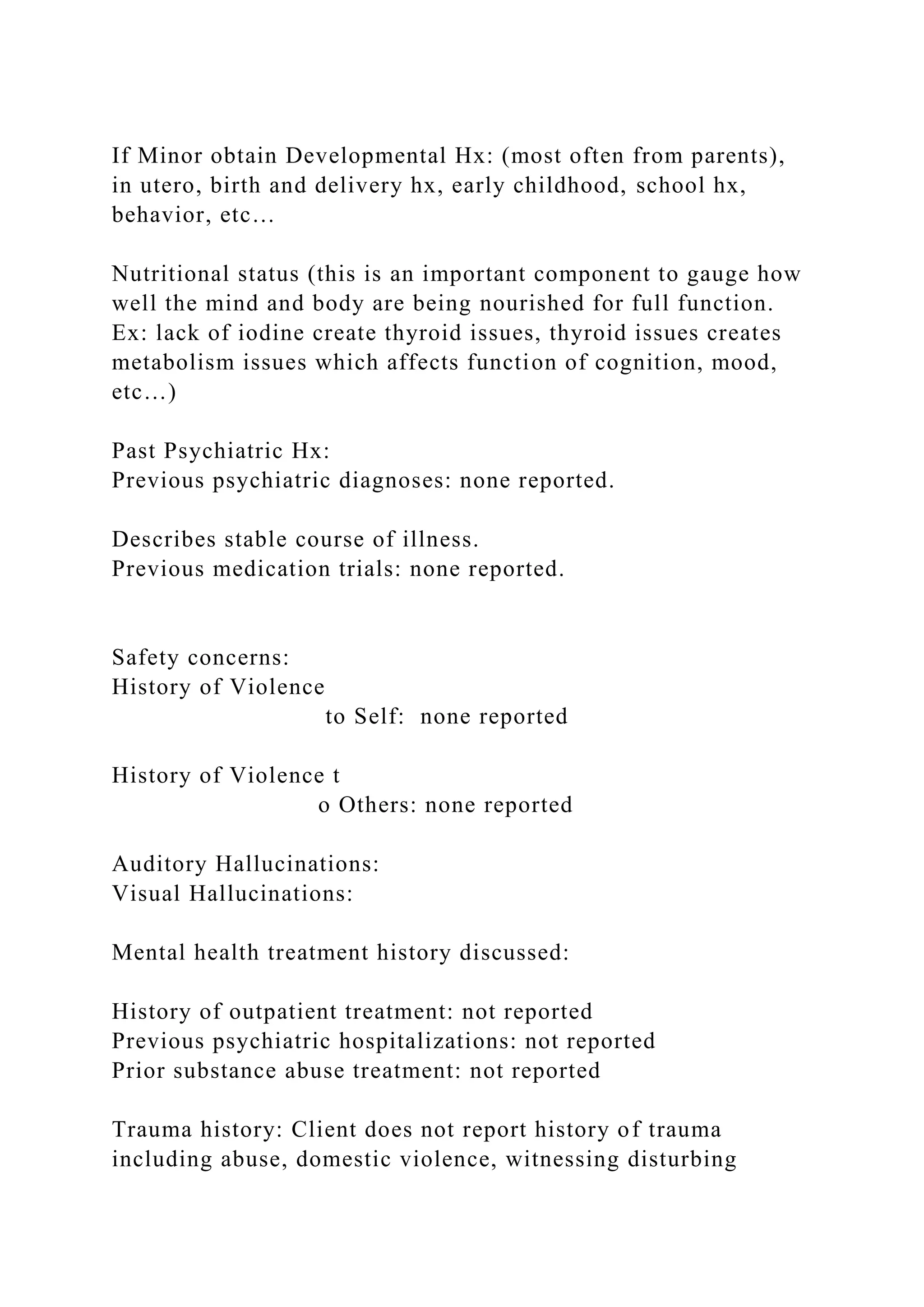 Initial Psychiatric SOAP Note TemplateThere are different ways i.docx