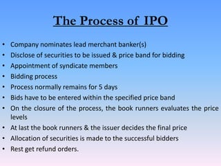Initial Public Offering (IPO) | PPT