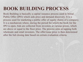 Initial public offering(ipo) | PPTX