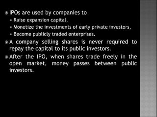 Initial Public Offering The Process of IPO.pptx
