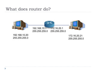 Initial router and switch configuration | PPTX
