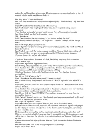 Initial Scripting | PDF