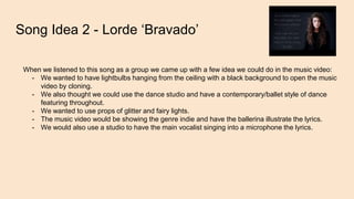 Initial song ideas | PPT