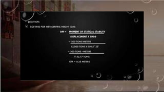 INITIAL STABILITY OF SHIP metacenter.pptx