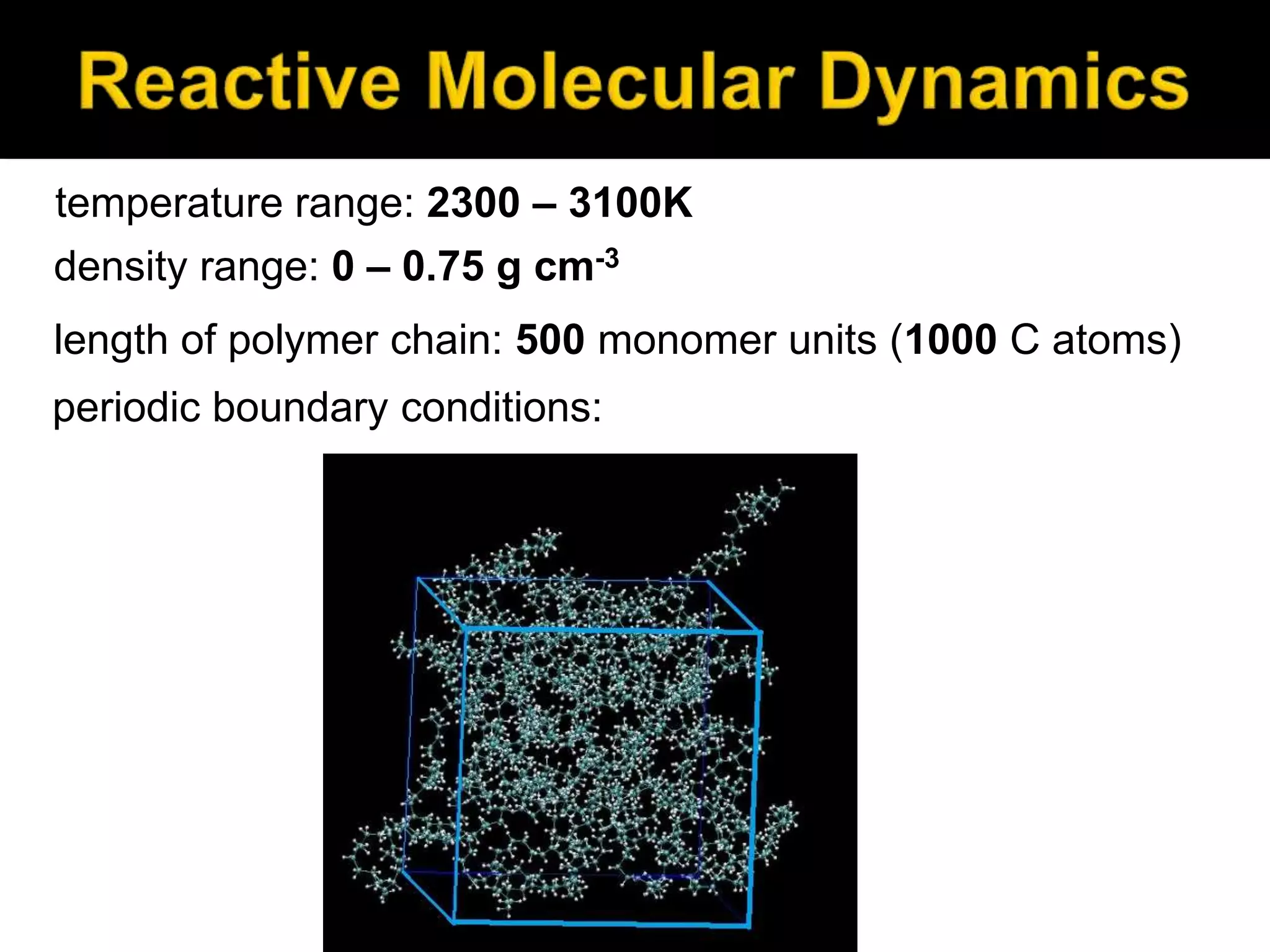 Initial stages of pyrolysis of polyethylene | PPT