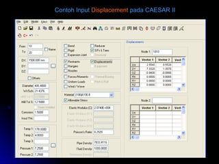 Initial Thermal Movement for Calculation for Stress Analysis | PPT