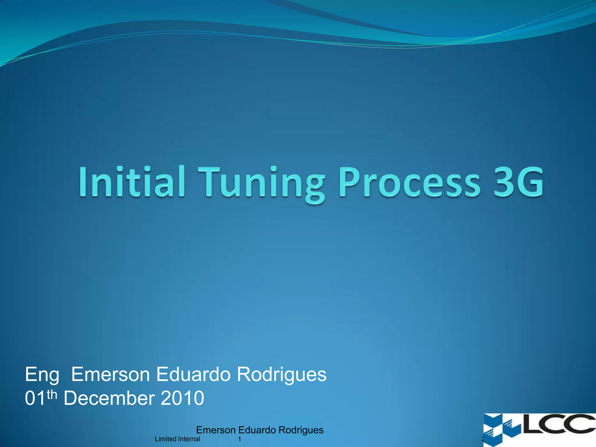 Initial tuning umts (2) | PPT