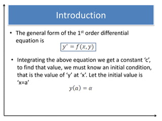 Initial value problems | PPT