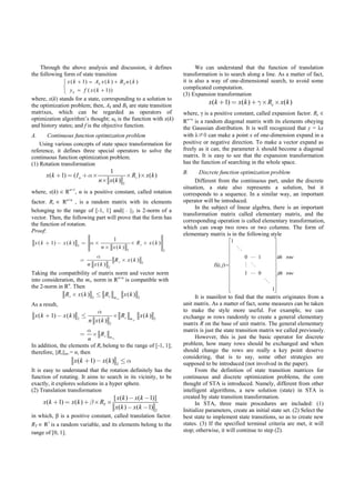 Initial version of state transition algorithm | PDF