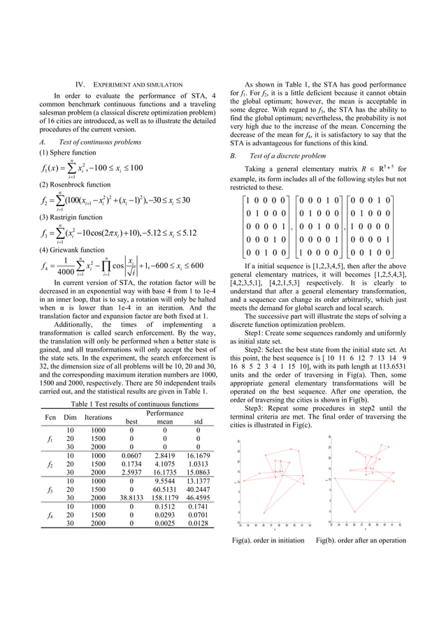 Initial version of state transition algorithm | PDF