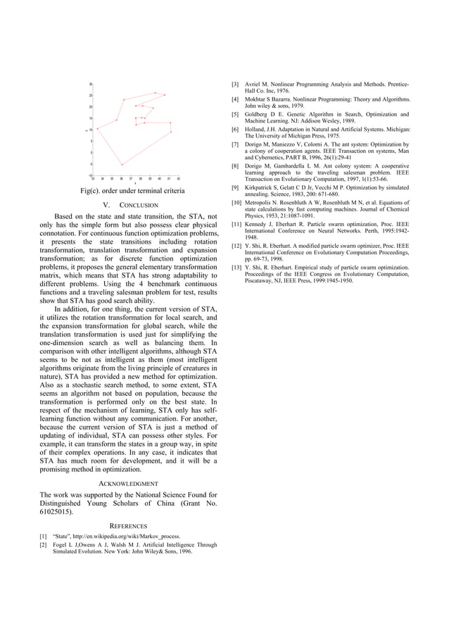 Initial version of state transition algorithm | PDF