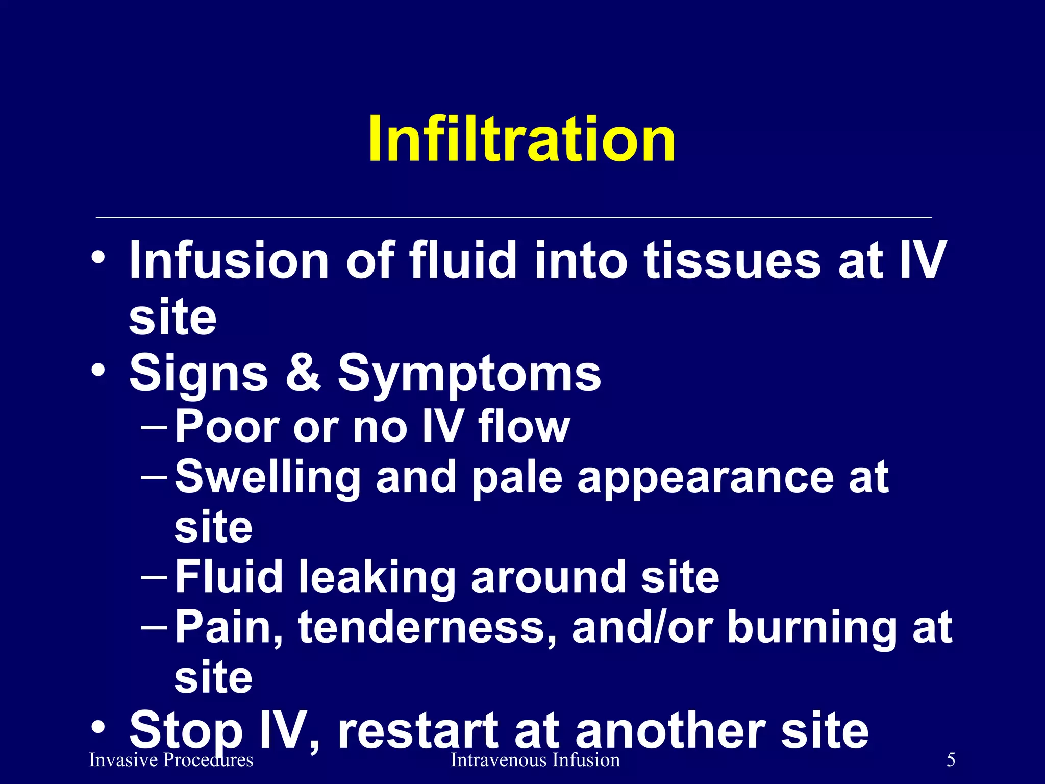 Initiate an iv therapy | PPT