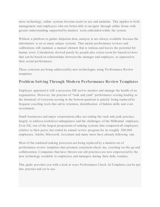 Initiating a performance discussion | PDF