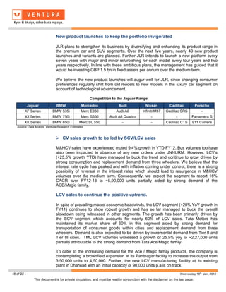 Initiating coverage tata motors ltd | PDF