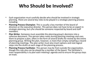 Initiating strategic planning process | PPT