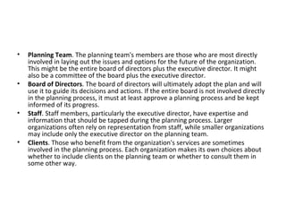 Initiating strategic planning process | PPT