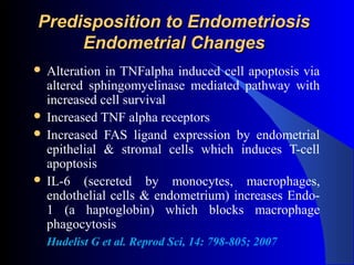 Initiation and maintainence of endometriosis | PPT