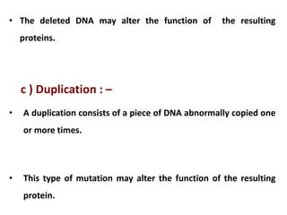 Initiation and termination codons , mutation and genetic code | PPTX