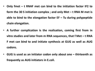Initiation and termination codons , mutation and genetic code | PPTX