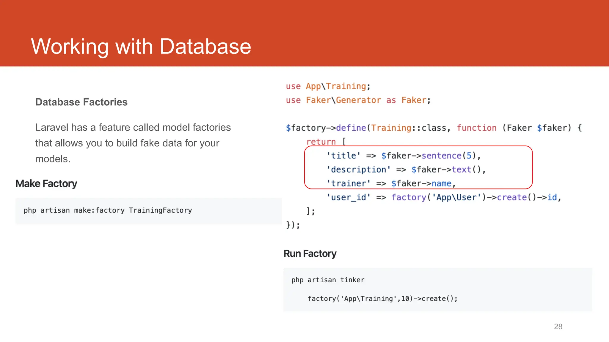 Developpement back-end -Initiation Laravel 10 | PPT | Free Download