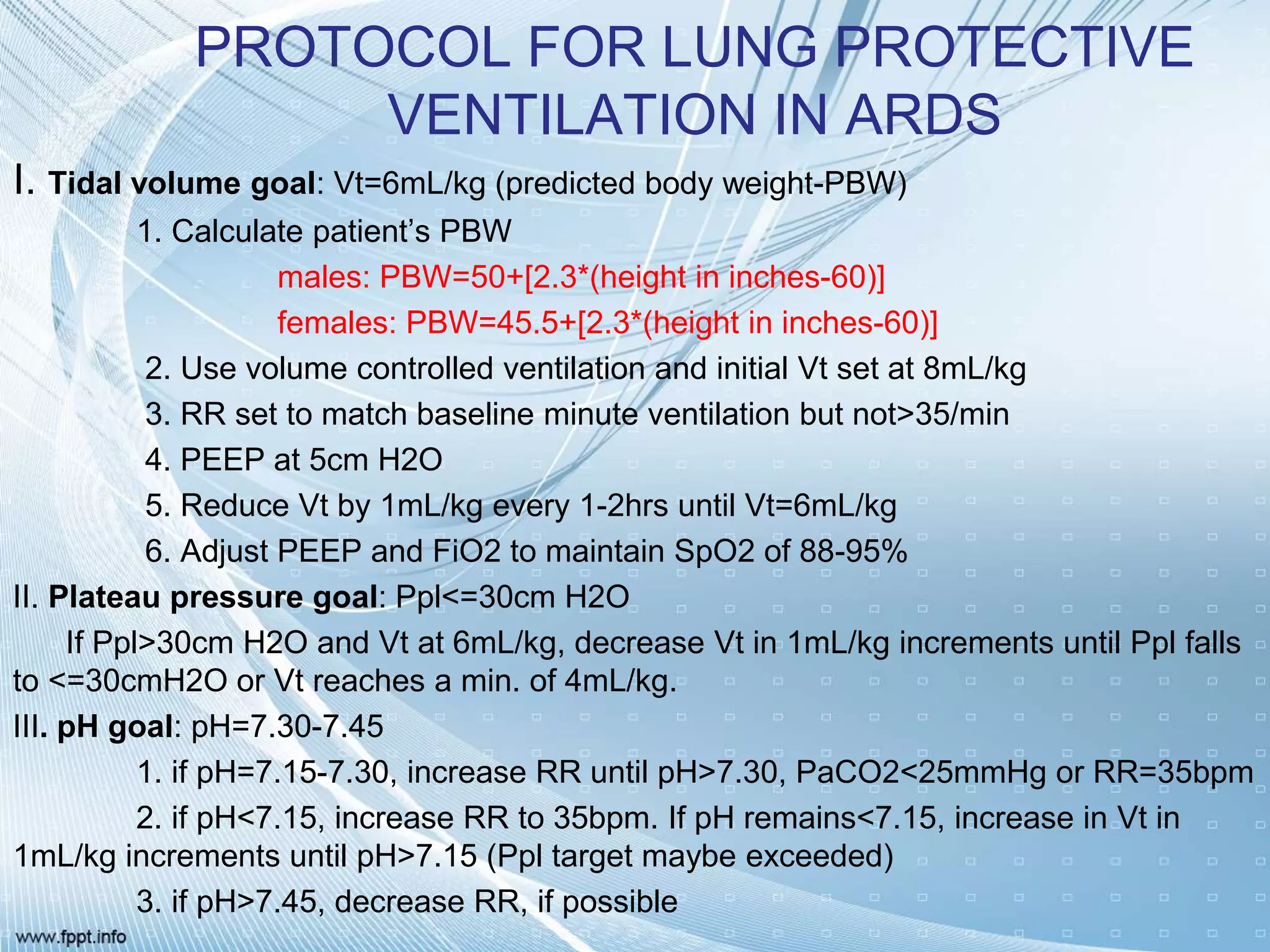 Initiation of mechanical ventilation and weaning | PPTX
