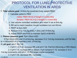 Initiation of mechanical ventilation and weaning | PPTX