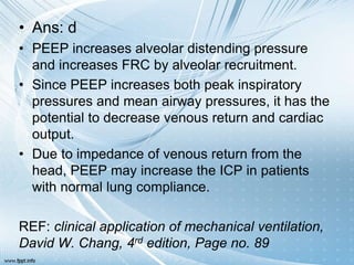Initiation of mechanical ventilation and weaning | PPTX