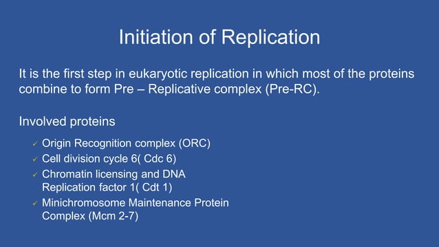 INITIATION OF REPLICATION IN EUKARYOTES.pptx