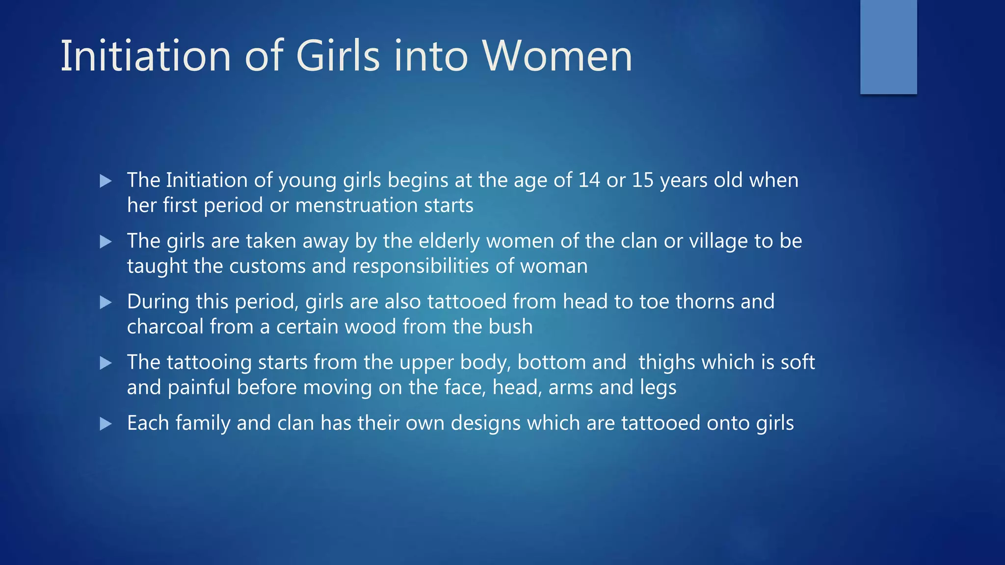 Initiation Ritual in Central Province, Papua New Guinea | PPTX