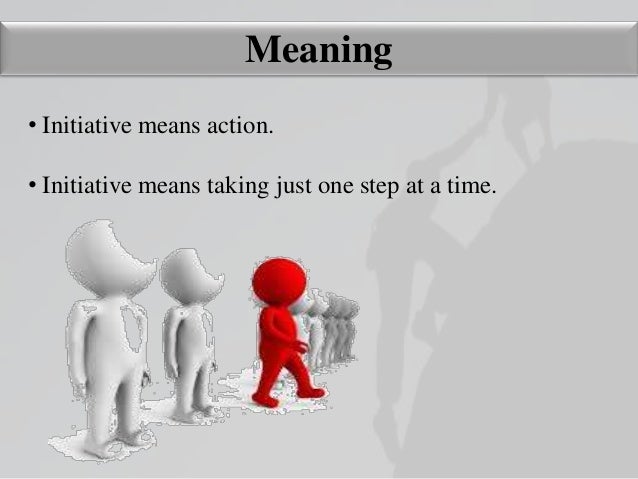 Initiative initiative
