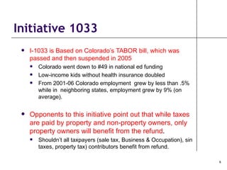 Initiative 1033 | PPT