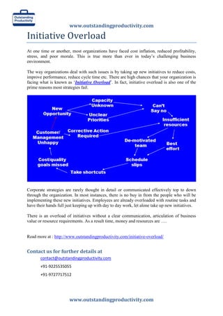 Initiative overload | PDF