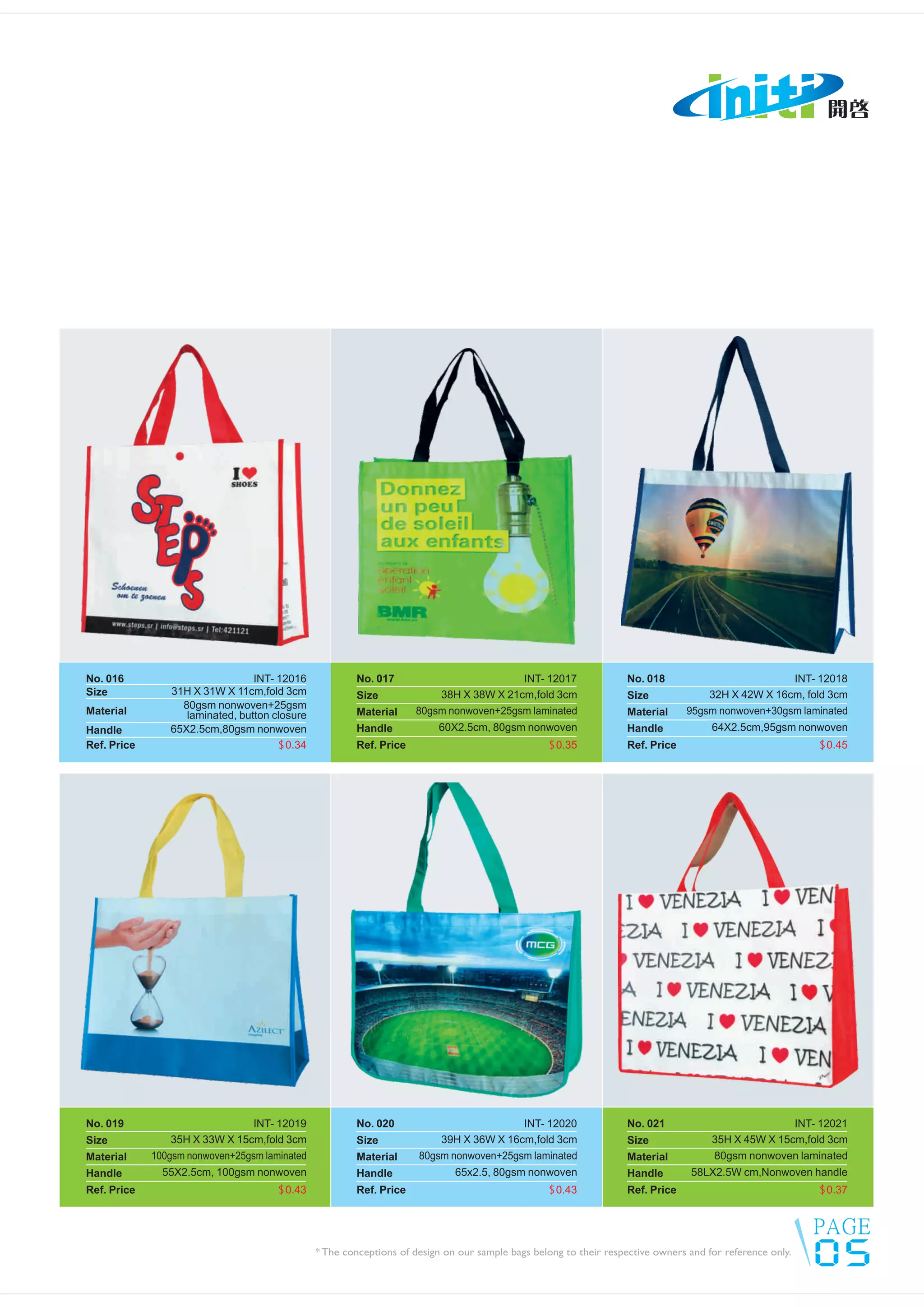 Initi Shopping Bag Catalog | PDF
