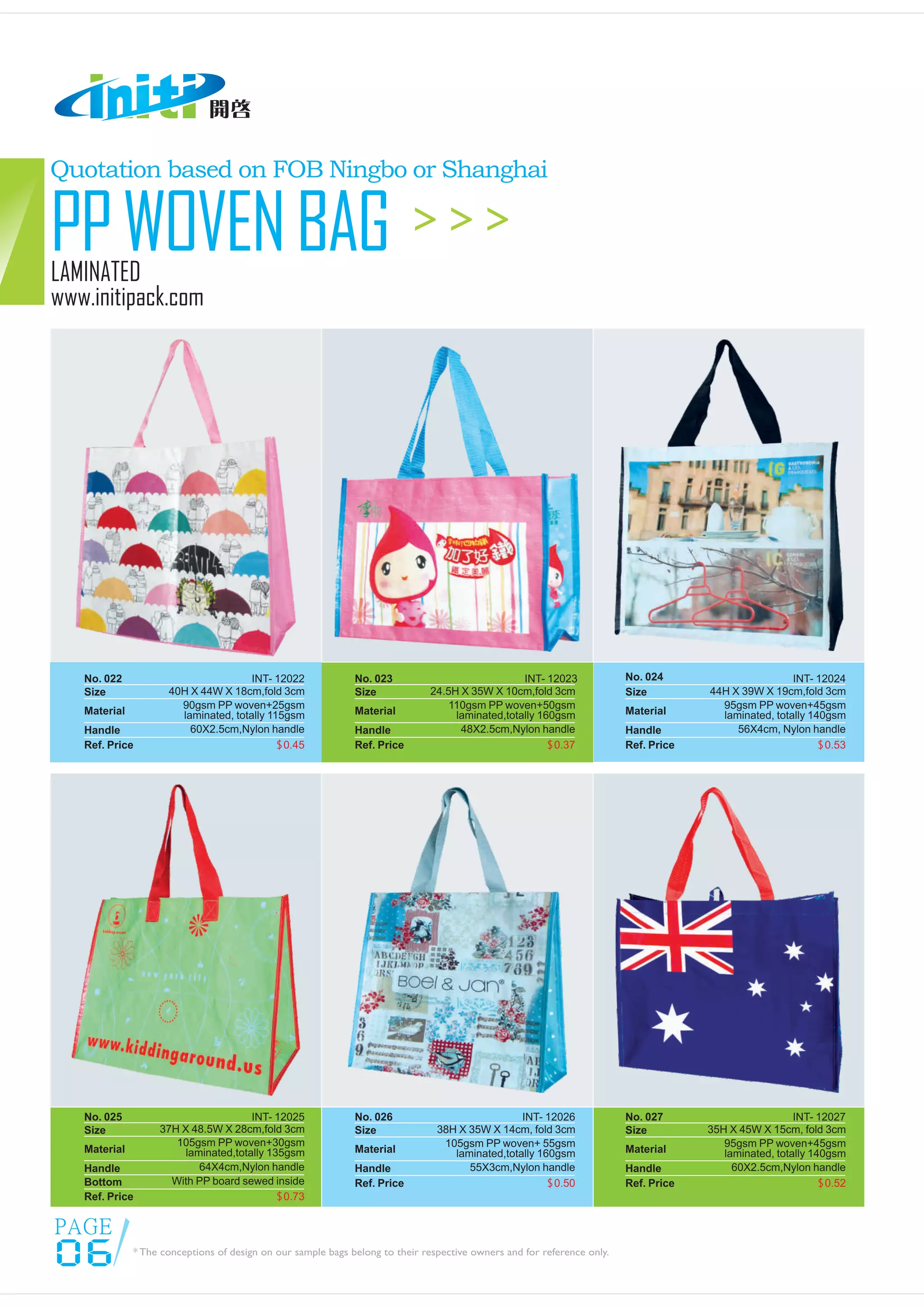 Initi Shopping Bag Catalog | PDF