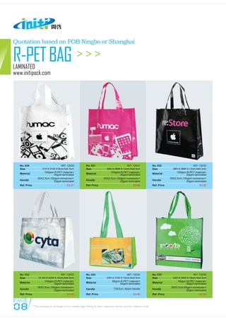 Initi Shopping Bag Catalog | PDF