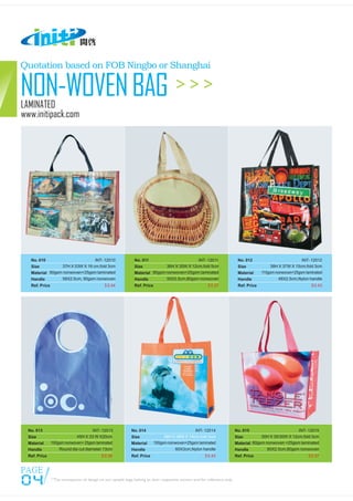 Initi Shopping Bag Catalog | PDF