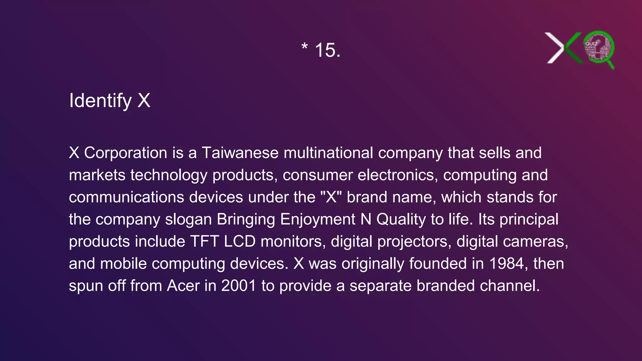 Initium - The General Quiz (2023) | PPTX | World/International Music | Music