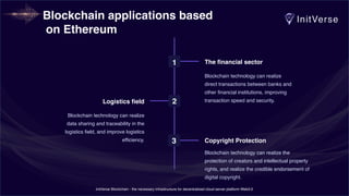 InitVerse Blockchain - Blockchain web3.0 technology application.pdf