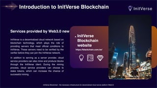 InitVerse Blockchain - Explore Blockchain Investing.pdf