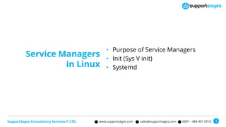 Init vs systemd | PPT