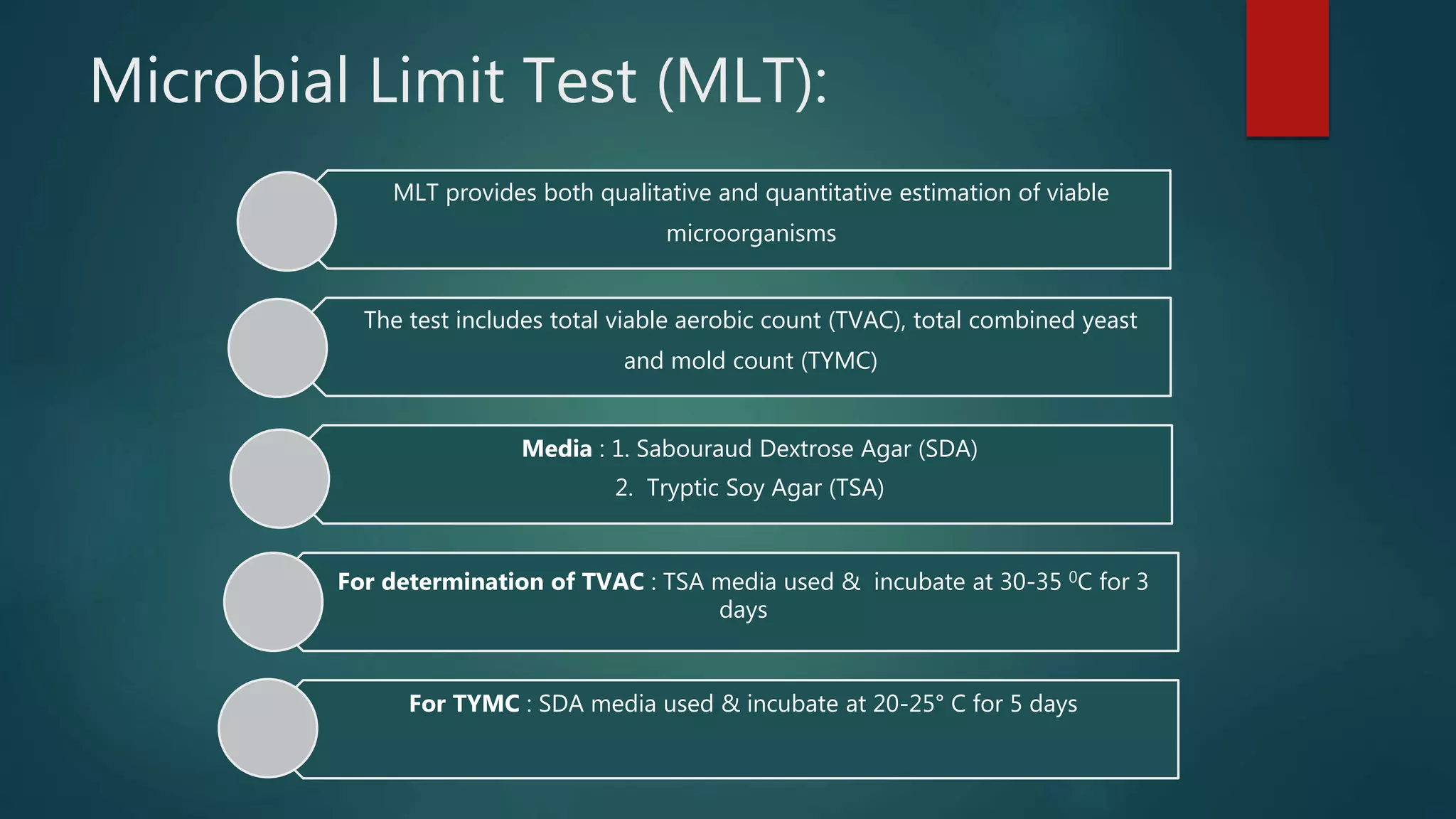 Pharmaceuticals tests in ACI at a glance | PPTX