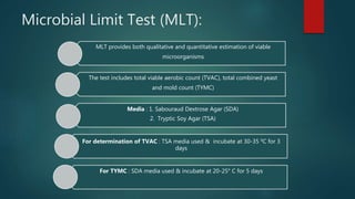 Pharmaceuticals tests in ACI at a glance | PPTX