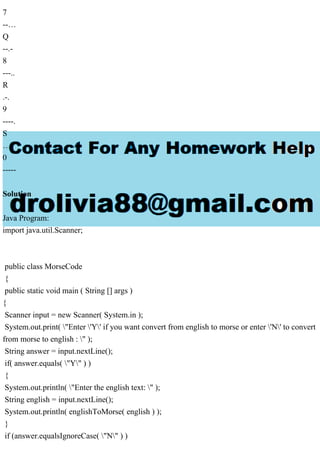 In Java Write a program that reads an English language phrase and en.pdf