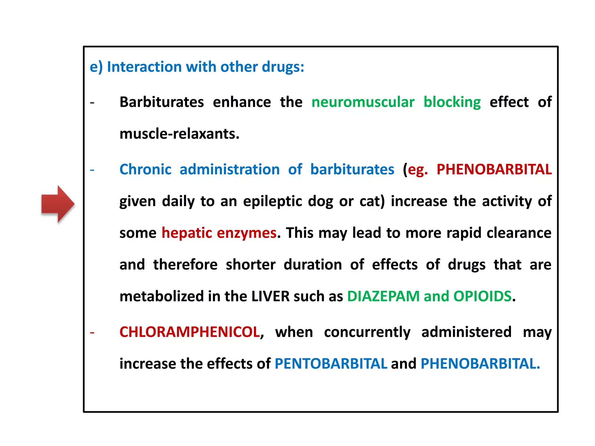 Injectable barbiturates | PPTX
