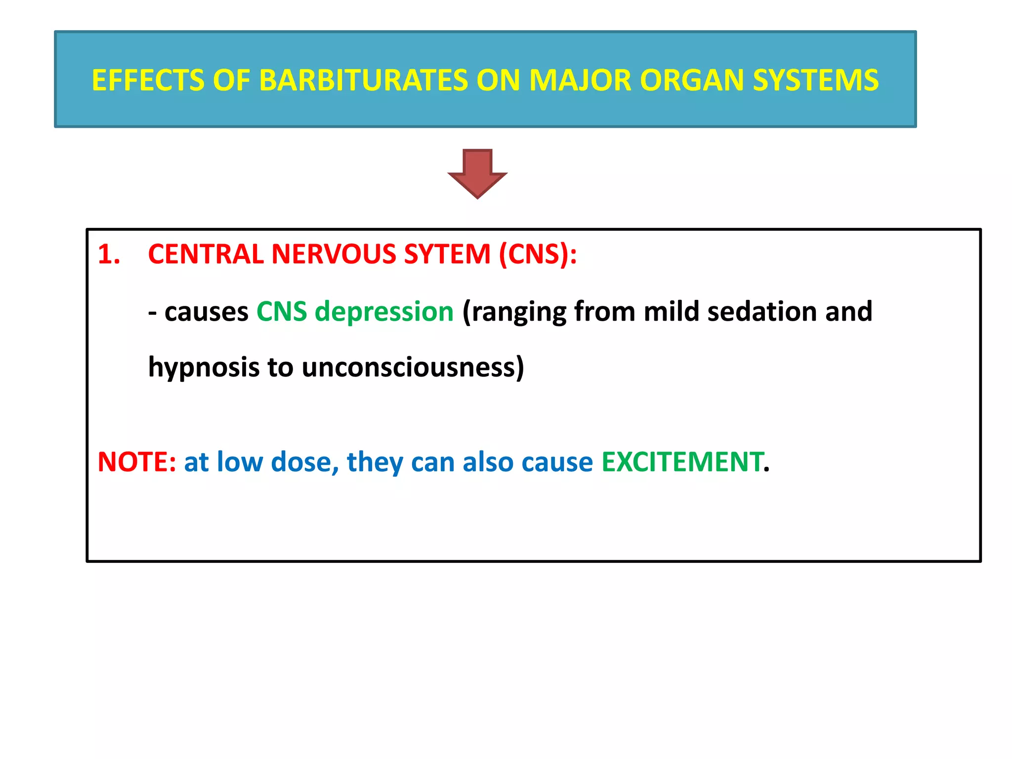 Injectable barbiturates | PPTX